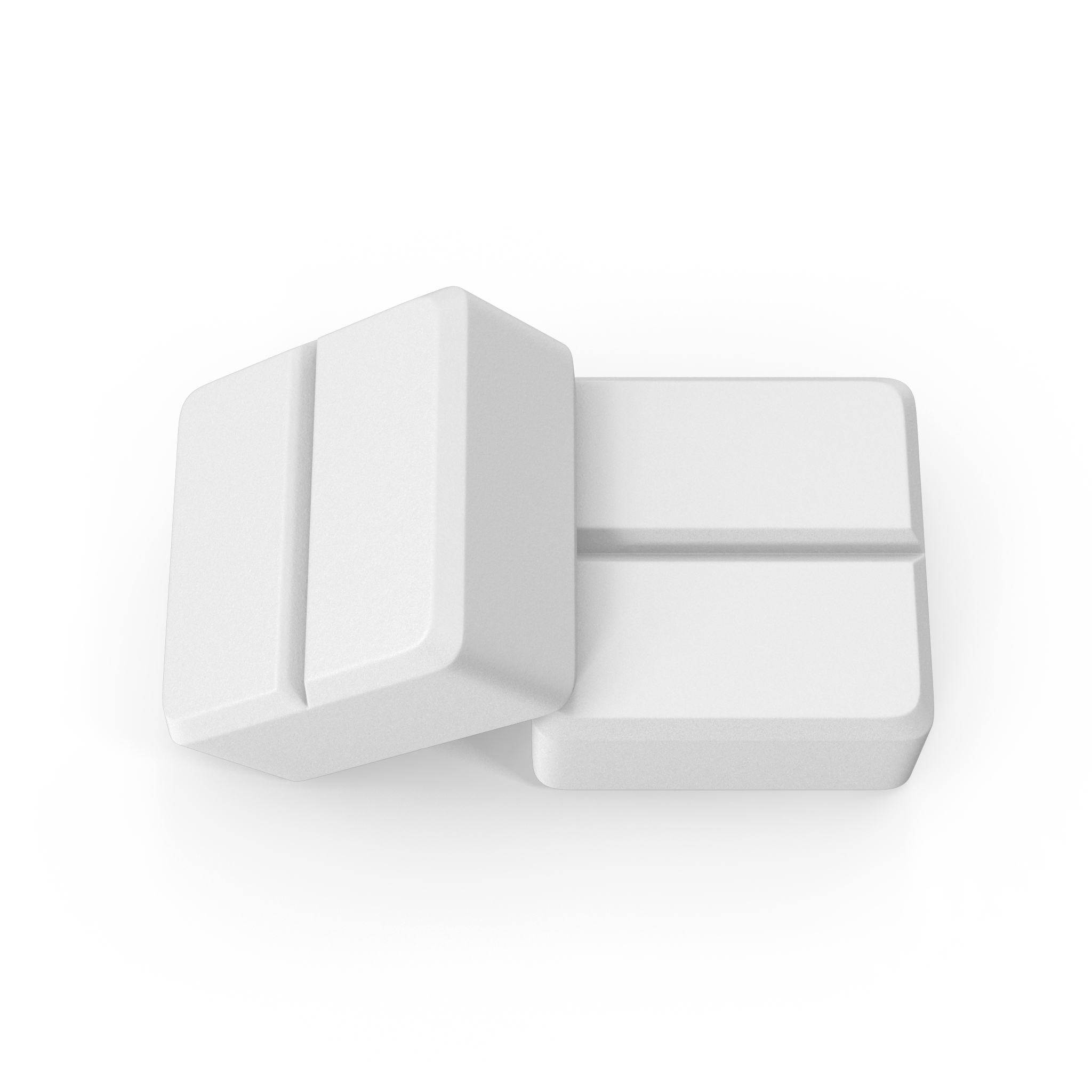 3D Square Pills model - TurboSquid 1925824