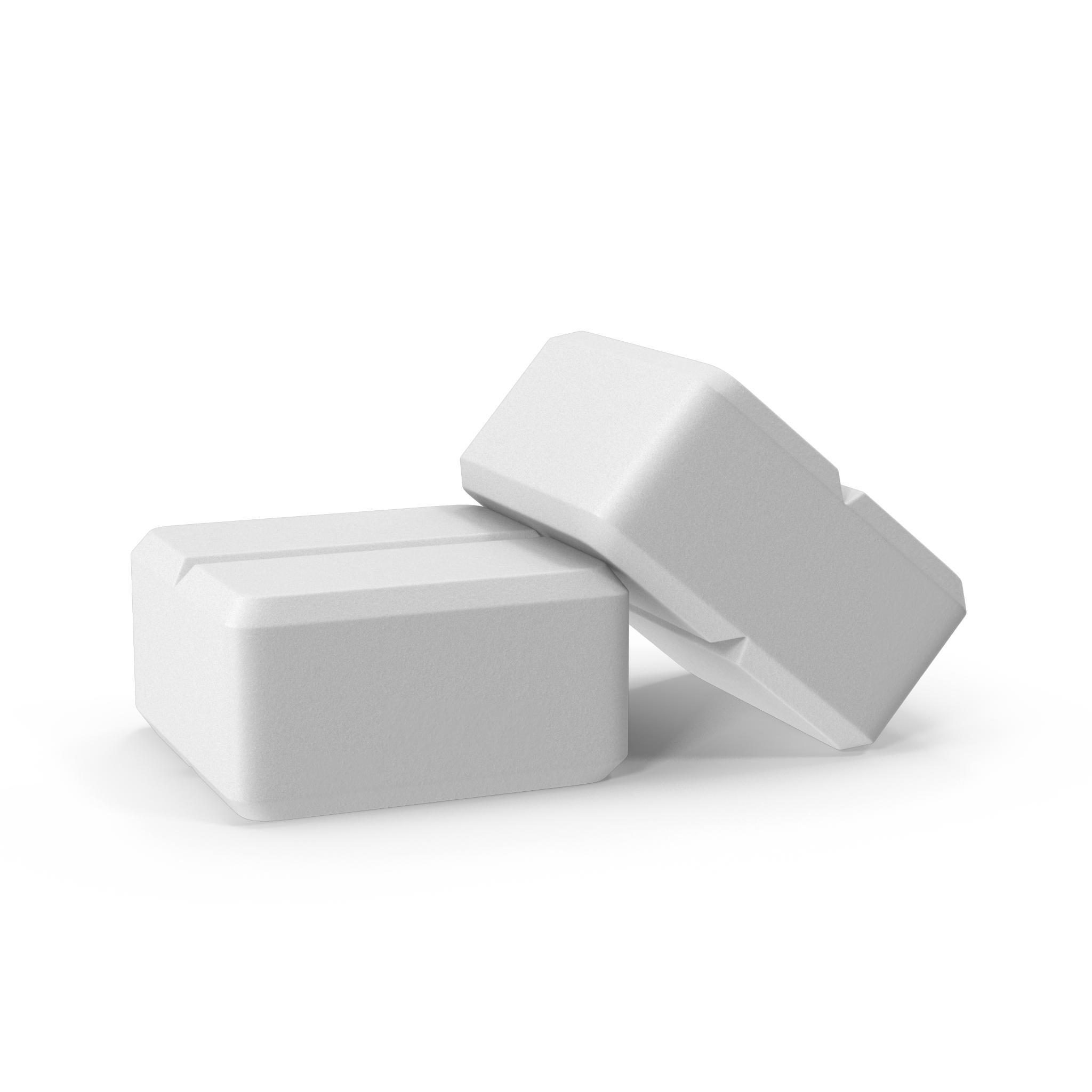 3D Square Pills model - TurboSquid 1925824