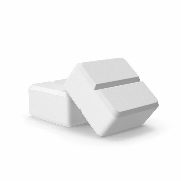 3D Square Pills model - TurboSquid 1925824