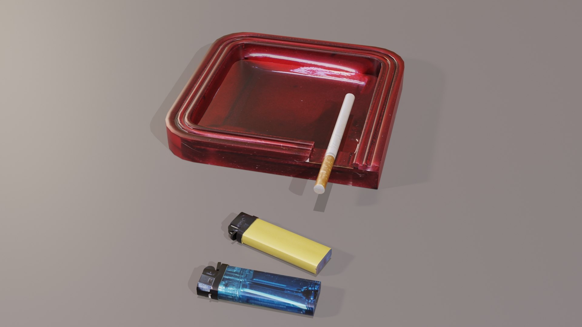 3D Ashtray - TurboSquid 2317322