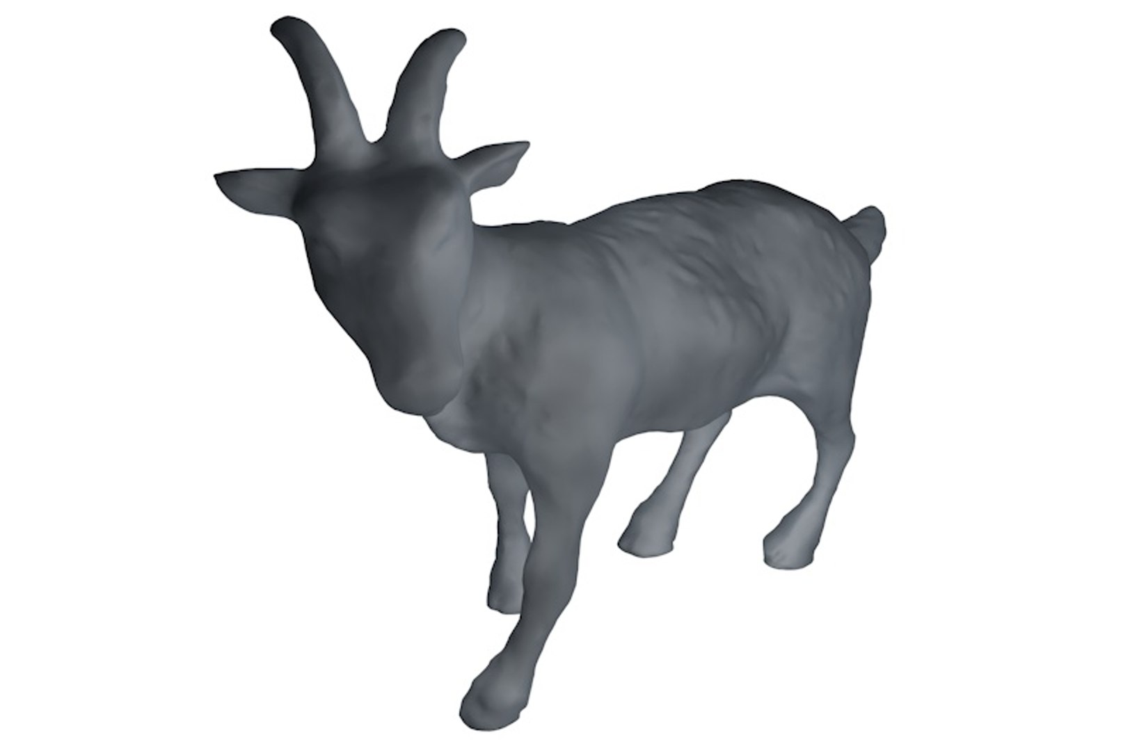 c4d goat base mesh