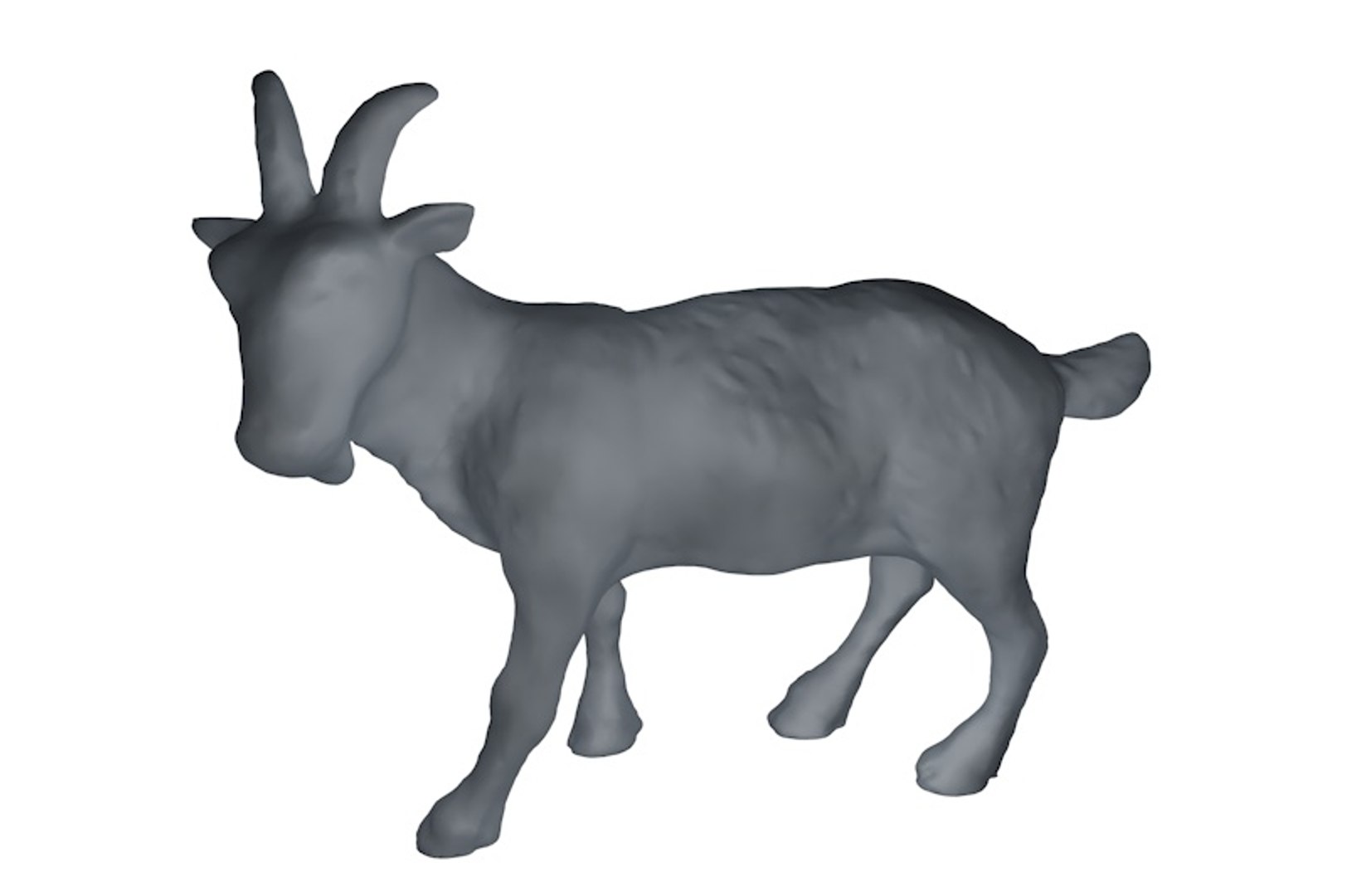 c4d goat base mesh