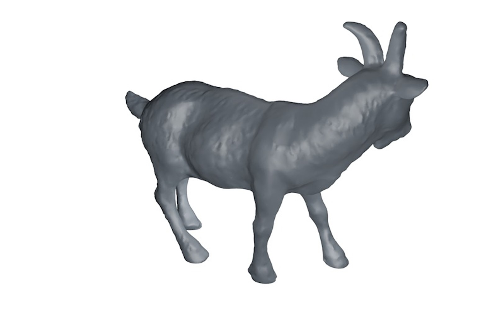 c4d goat base mesh