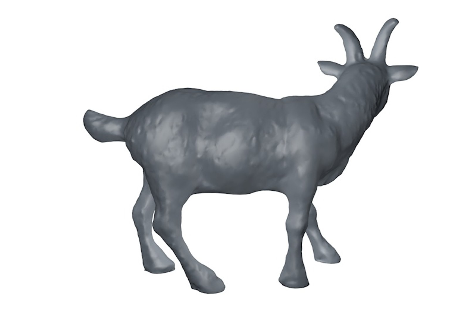 c4d goat base mesh