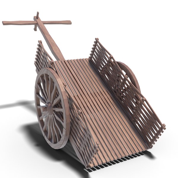 modelo 3d Bullock Cart - TurboSquid 2083759