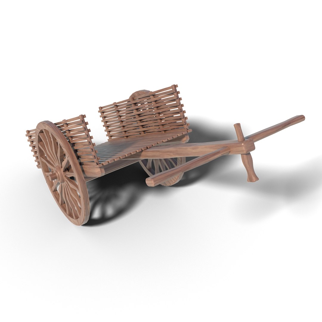 Bullock Cart Model - TurboSquid 2083759