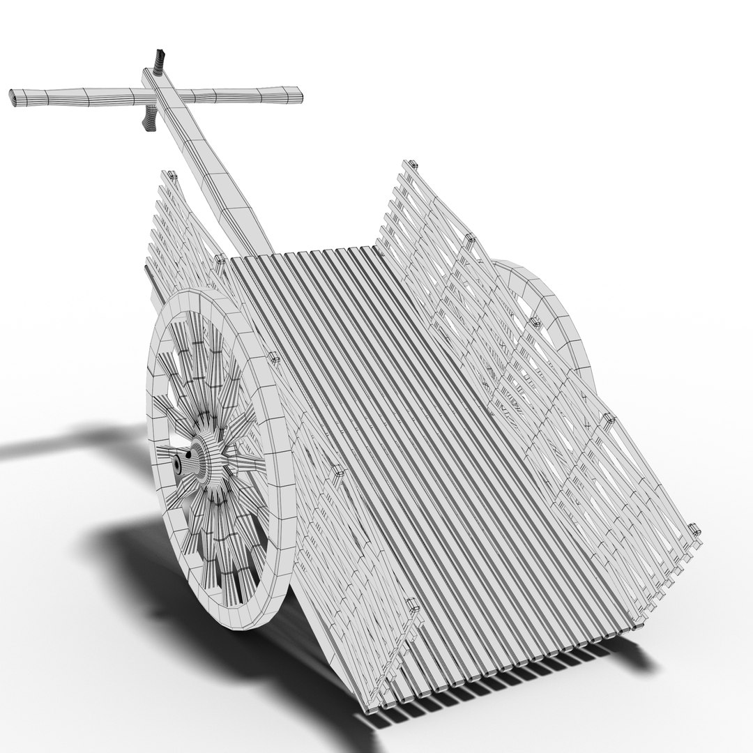 Bullock Cart Model - TurboSquid 2083759
