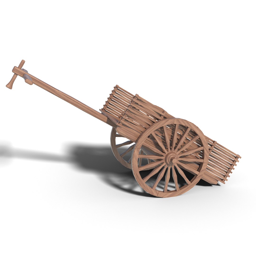 Bullock Cart Model - TurboSquid 2083759