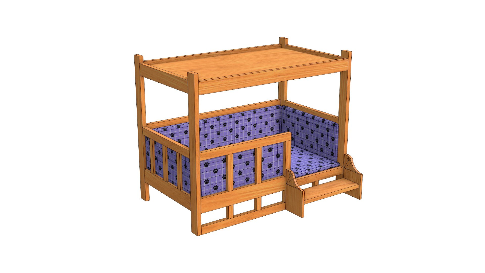Dog House 3D Model - TurboSquid 1913655