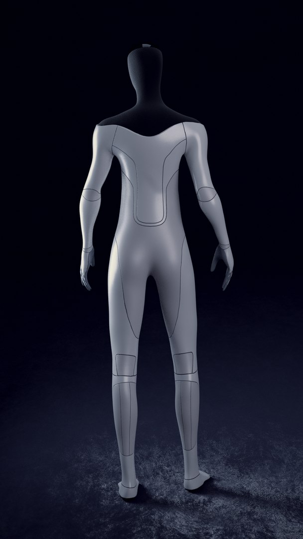 3D Tesla Bot High Quality Faithful 3D Model - Blender Cycles Eevee ...