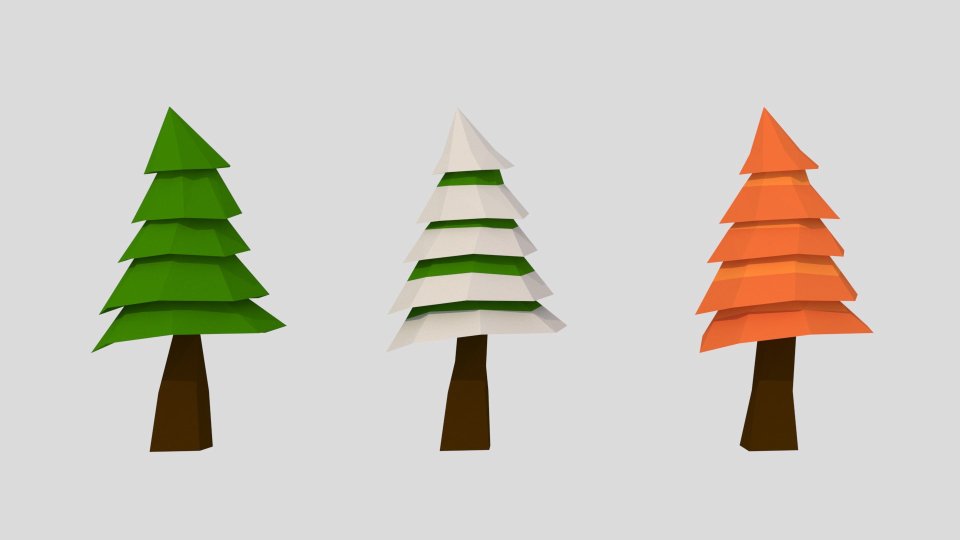 3D Stones Trees - TurboSquid 1698372
