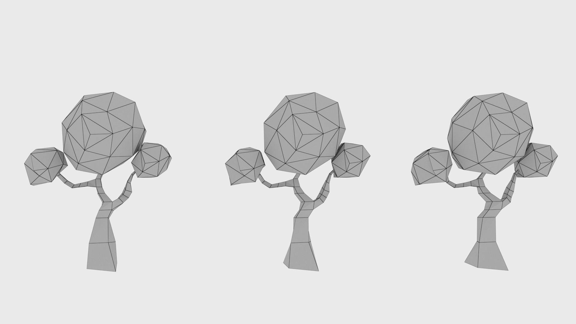 3D Stones Trees - TurboSquid 1698372