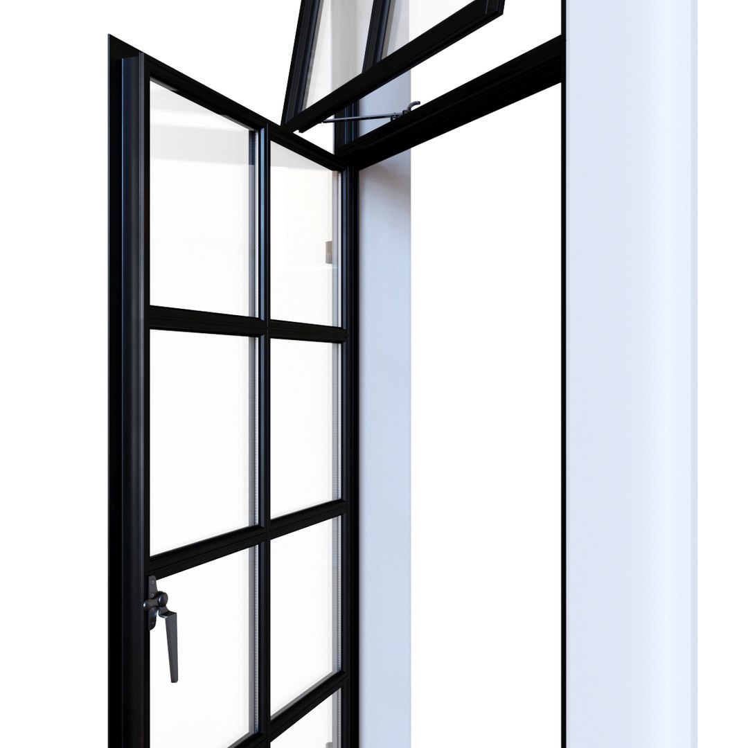 3D Steel Windows - TurboSquid 1226404