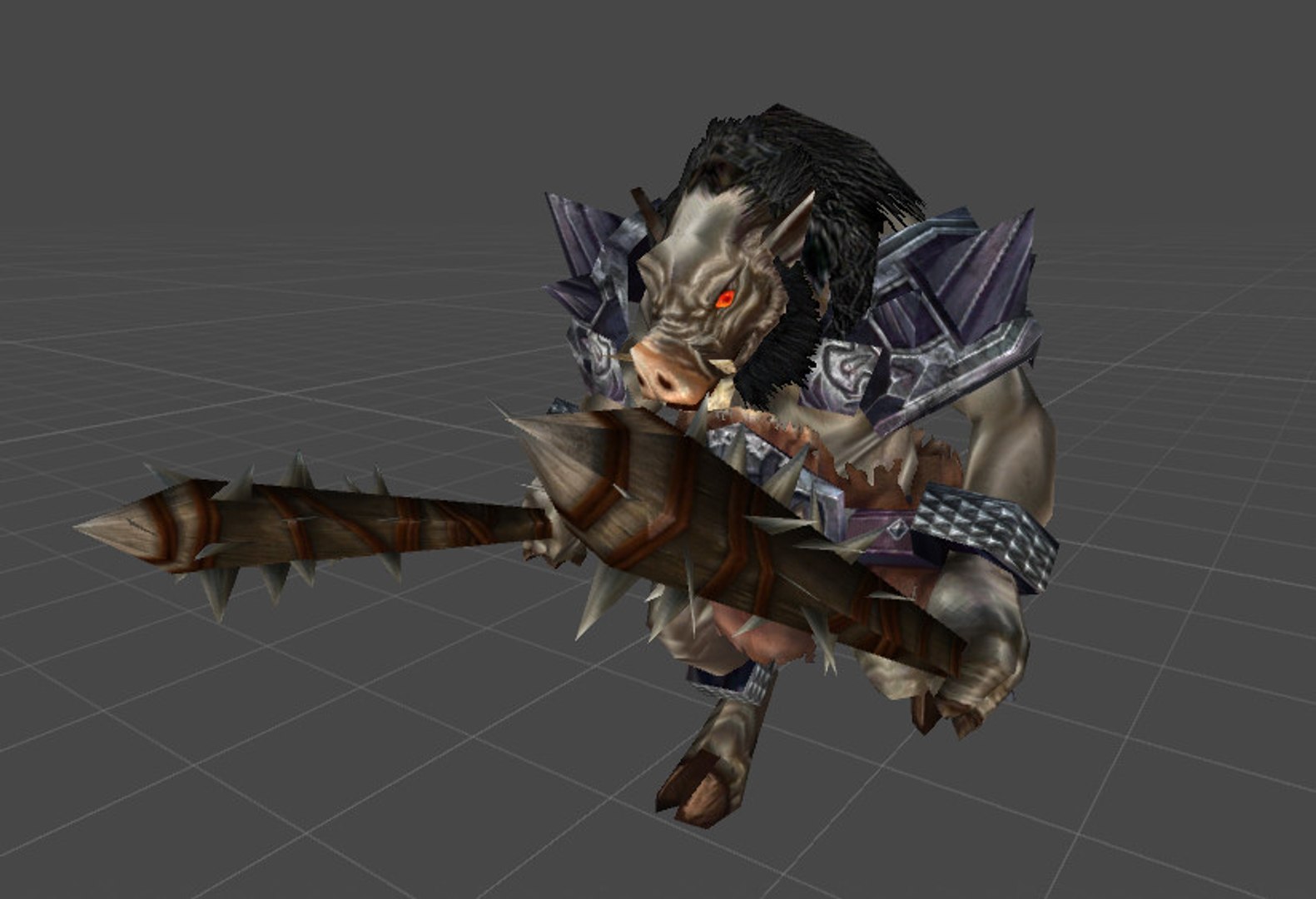 Kobold Fantasy Monster 3d Model