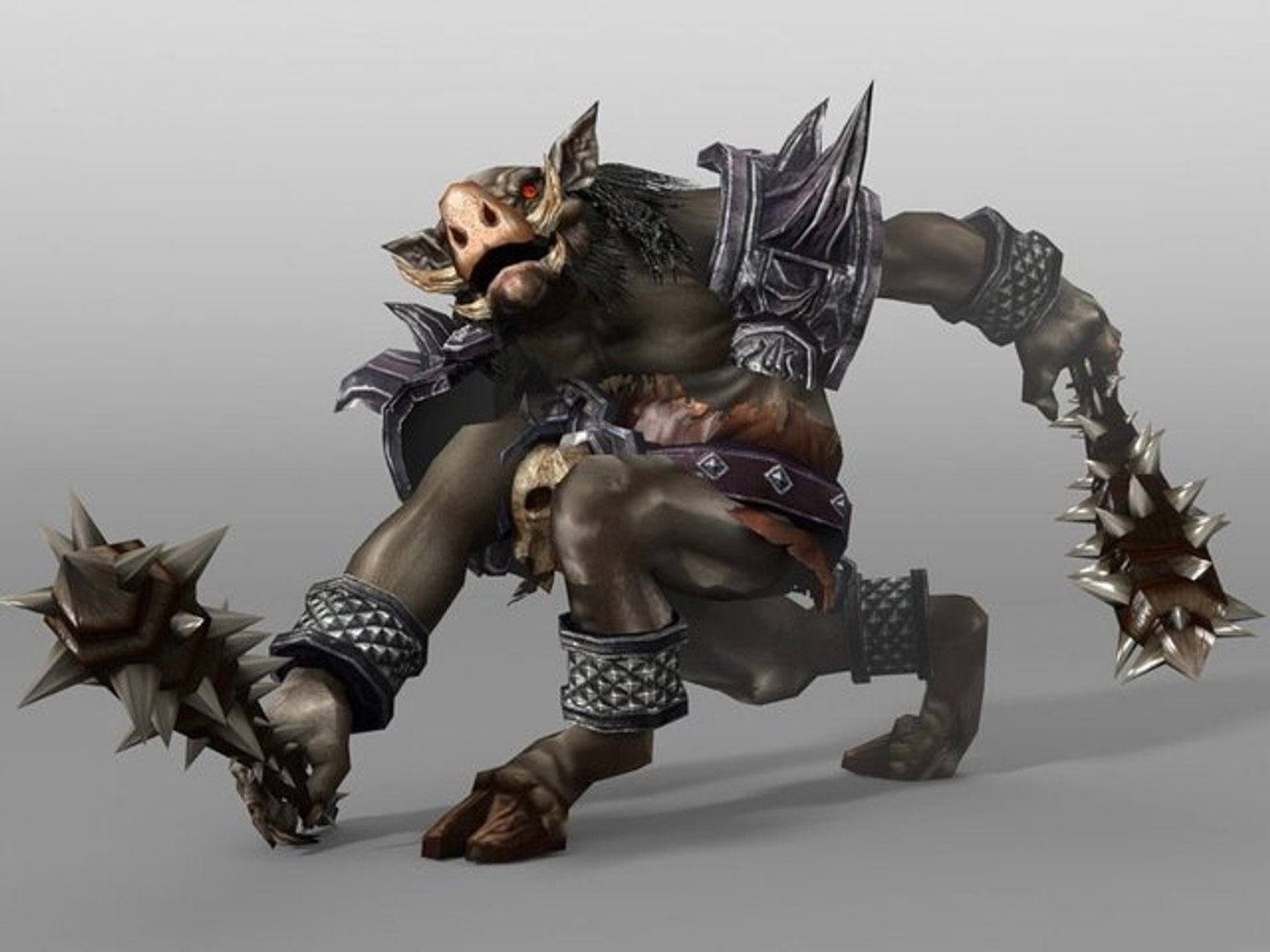 Kobold Fantasy Monster 3d Model
