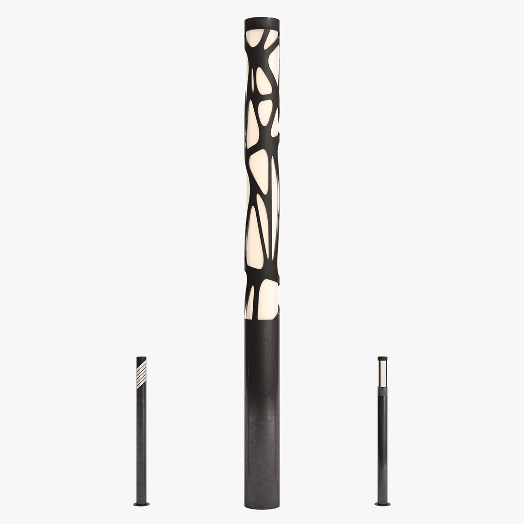 Modern Street Lights 3D Model - TurboSquid 2033383