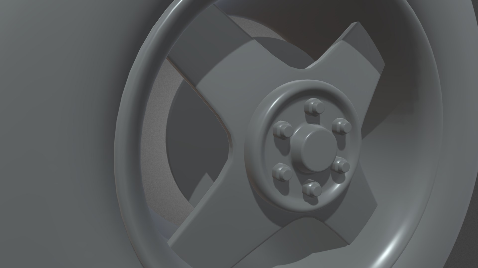 3D Model Low Poly Wheel 01 - TurboSquid 1935210