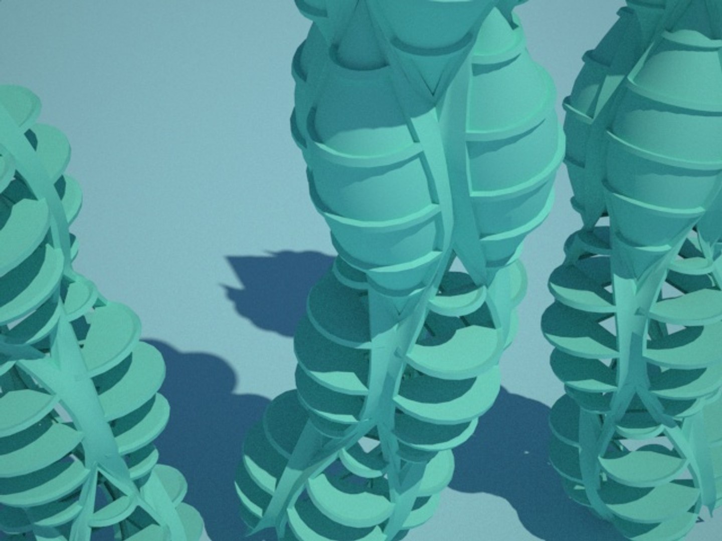 Organic Building Model - TurboSquid 1266332