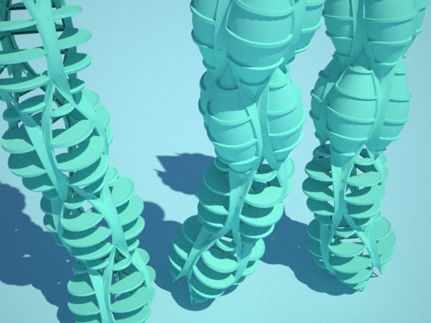Organic Building Model - TurboSquid 1266332
