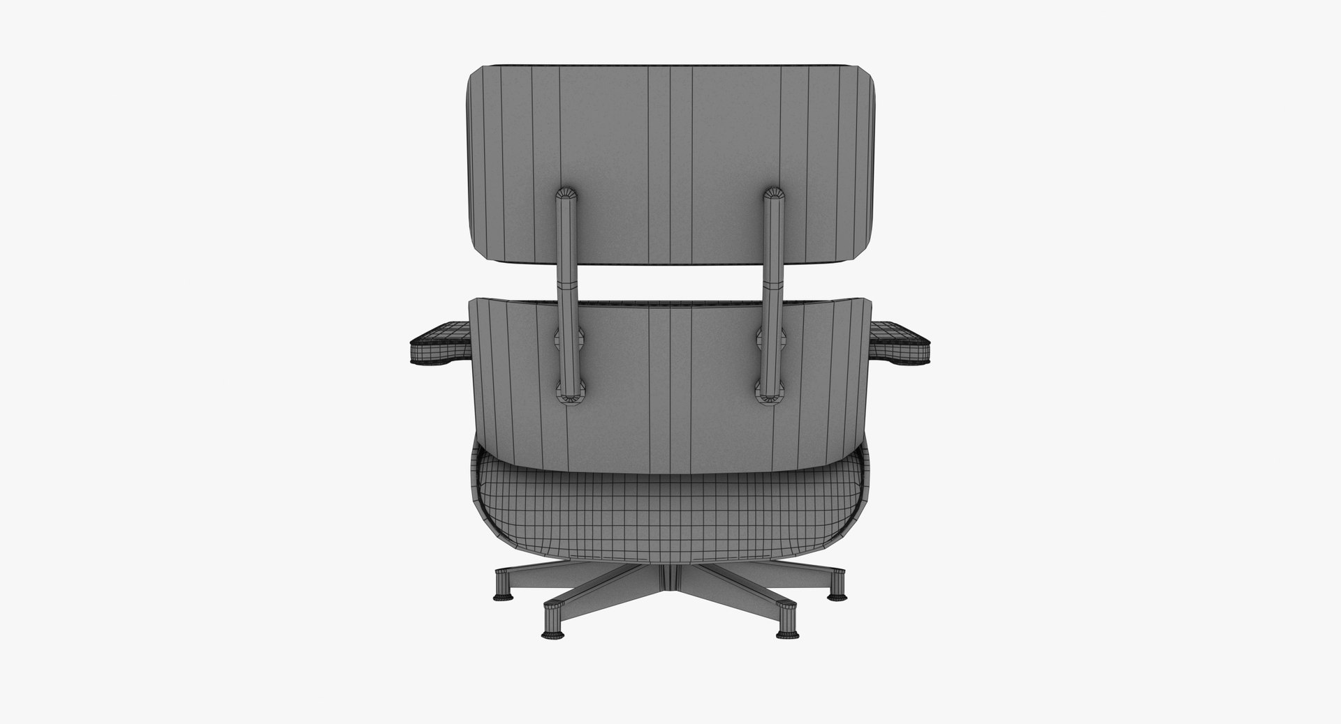 3D Model Eames Lounge Classic Chair - TurboSquid 1694576