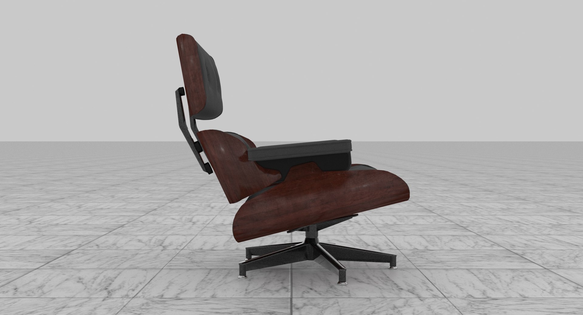3D Model Eames Lounge Classic Chair - TurboSquid 1694576