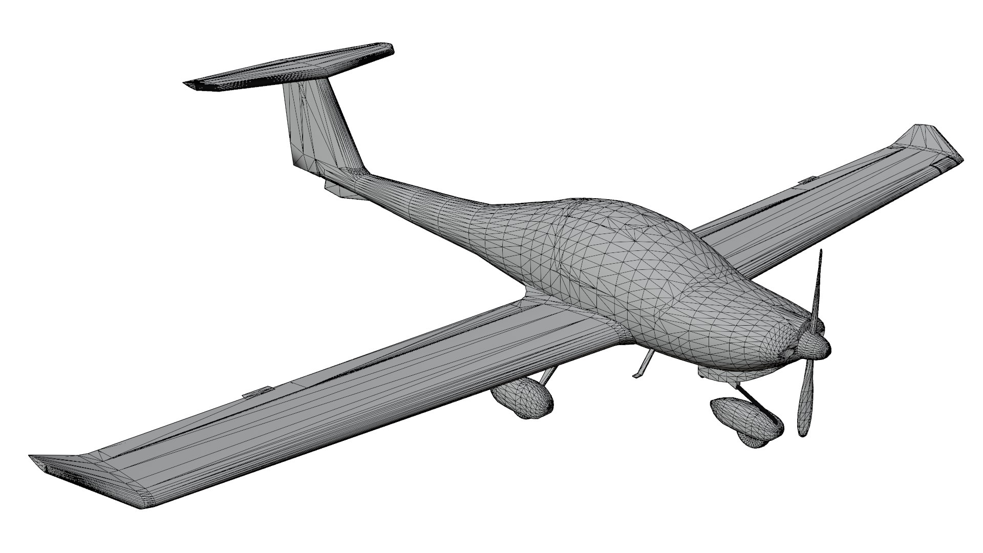 Diamond DA20 Katana 3D Model - TurboSquid 2326196