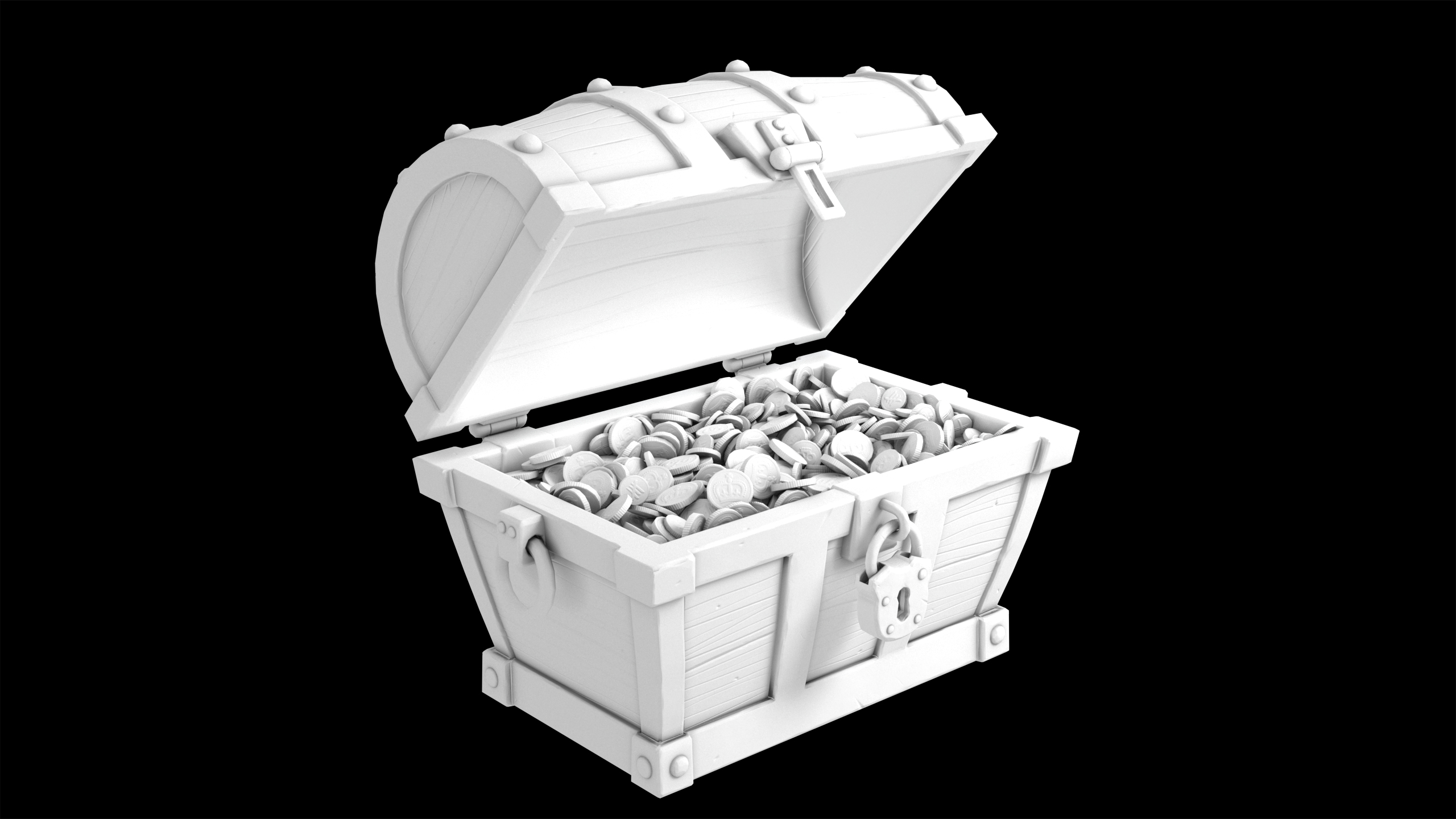 Treasure chest 3D - TurboSquid 1676990