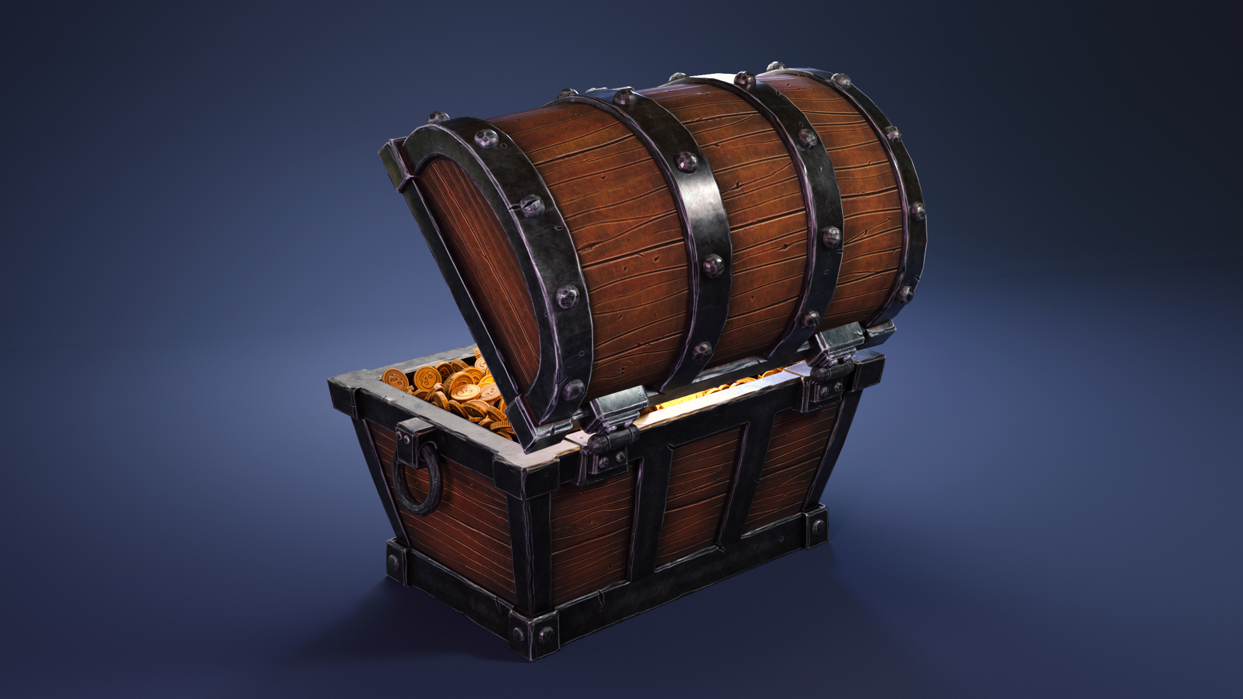 Treasure chest 3D - TurboSquid 1676990