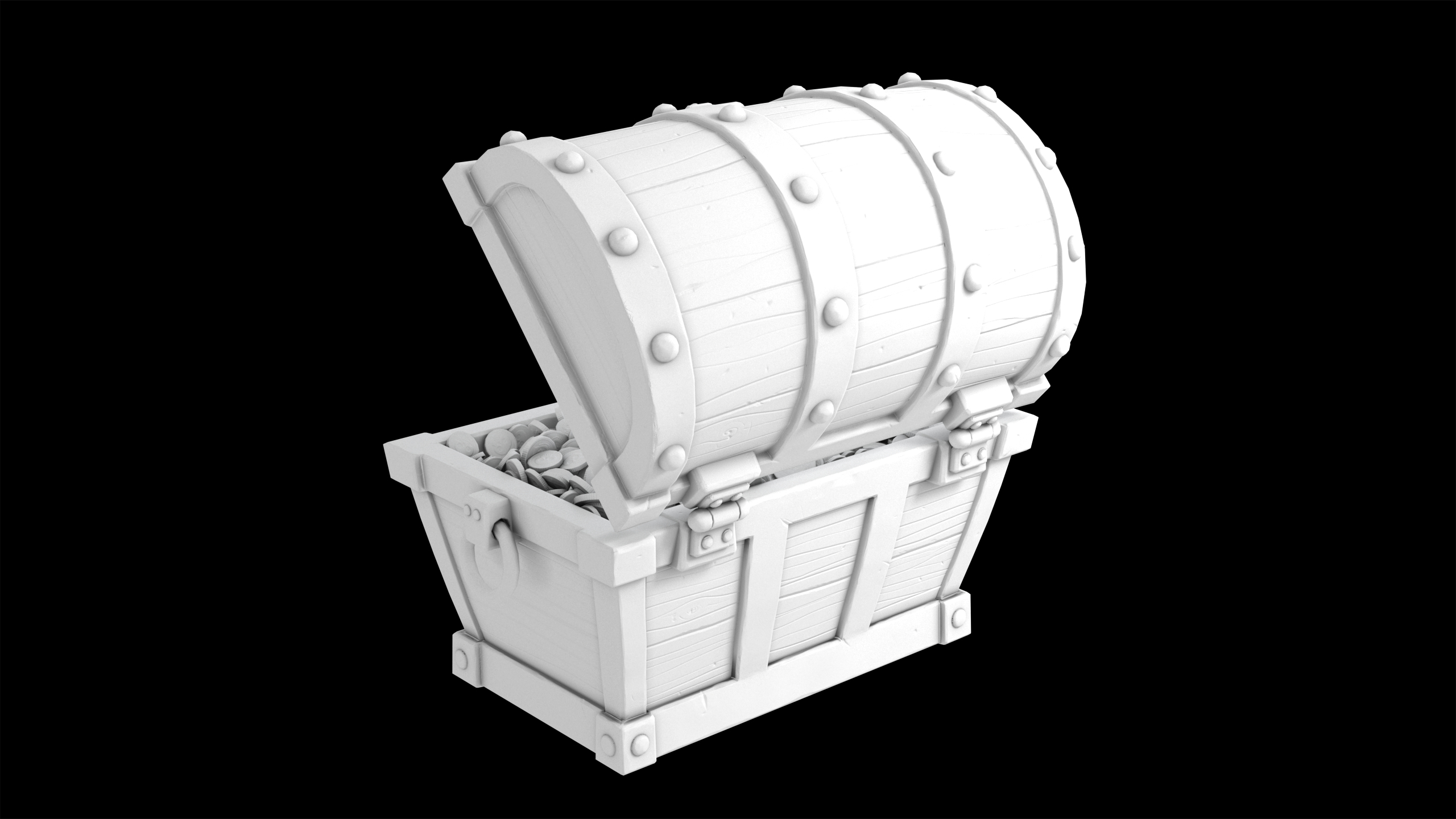 Treasure chest 3D - TurboSquid 1676990