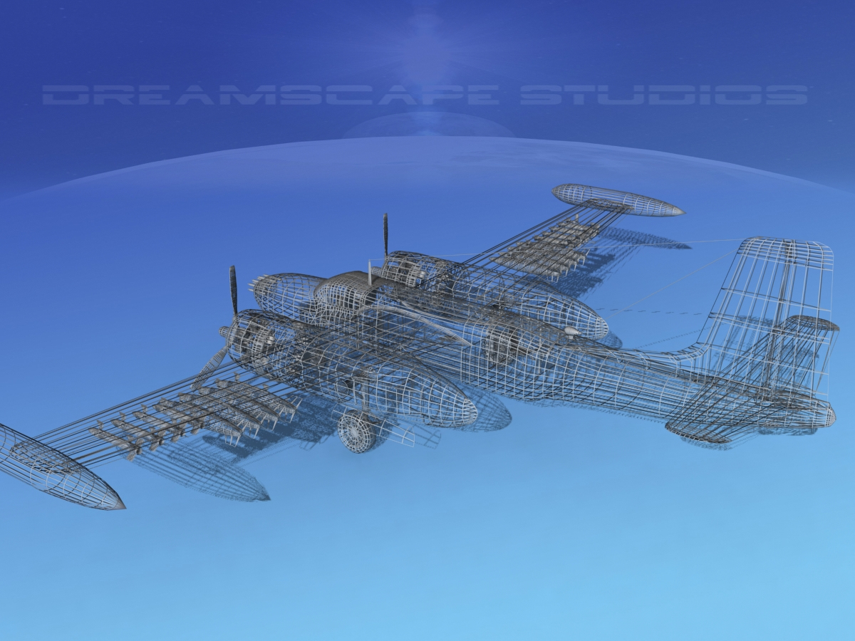 3d douglas a-26k a-26 bomber