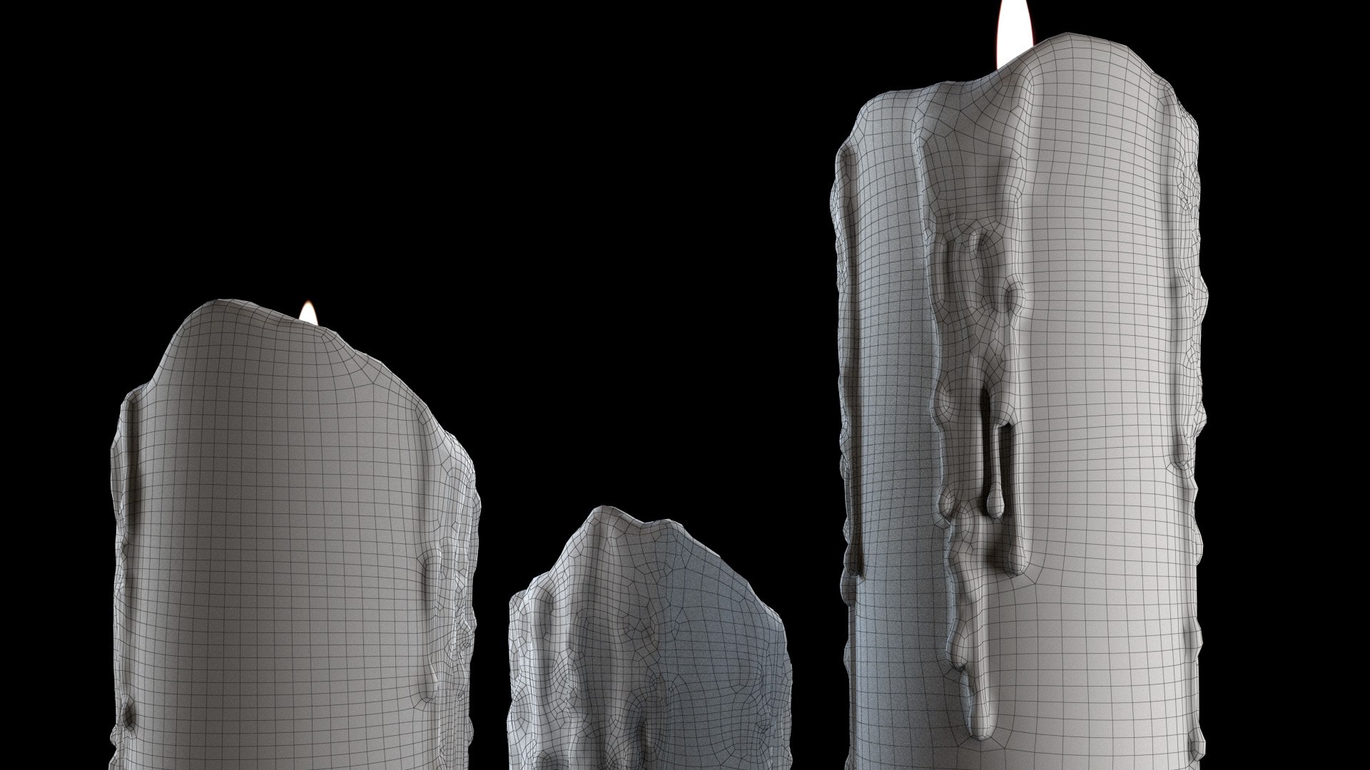 3D Bright Candle 8K Textures - TurboSquid 1988290