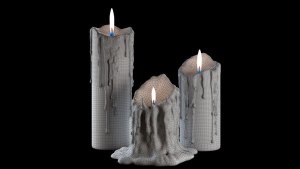 Bright Candle 8K Textures 3D 모델 - TurboSquid 1988290
