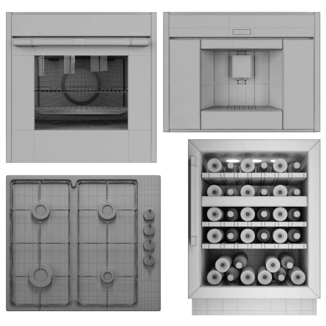 NEFF Appliance Collection 3D - TurboSquid 1990736