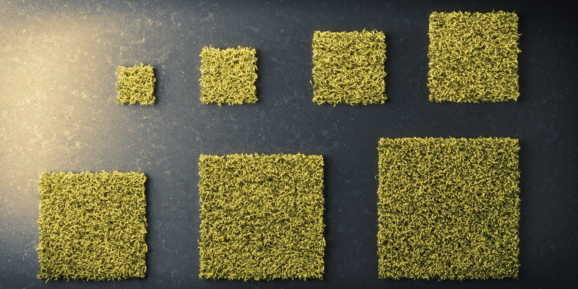 3D Moss Square Model - TurboSquid 1535041