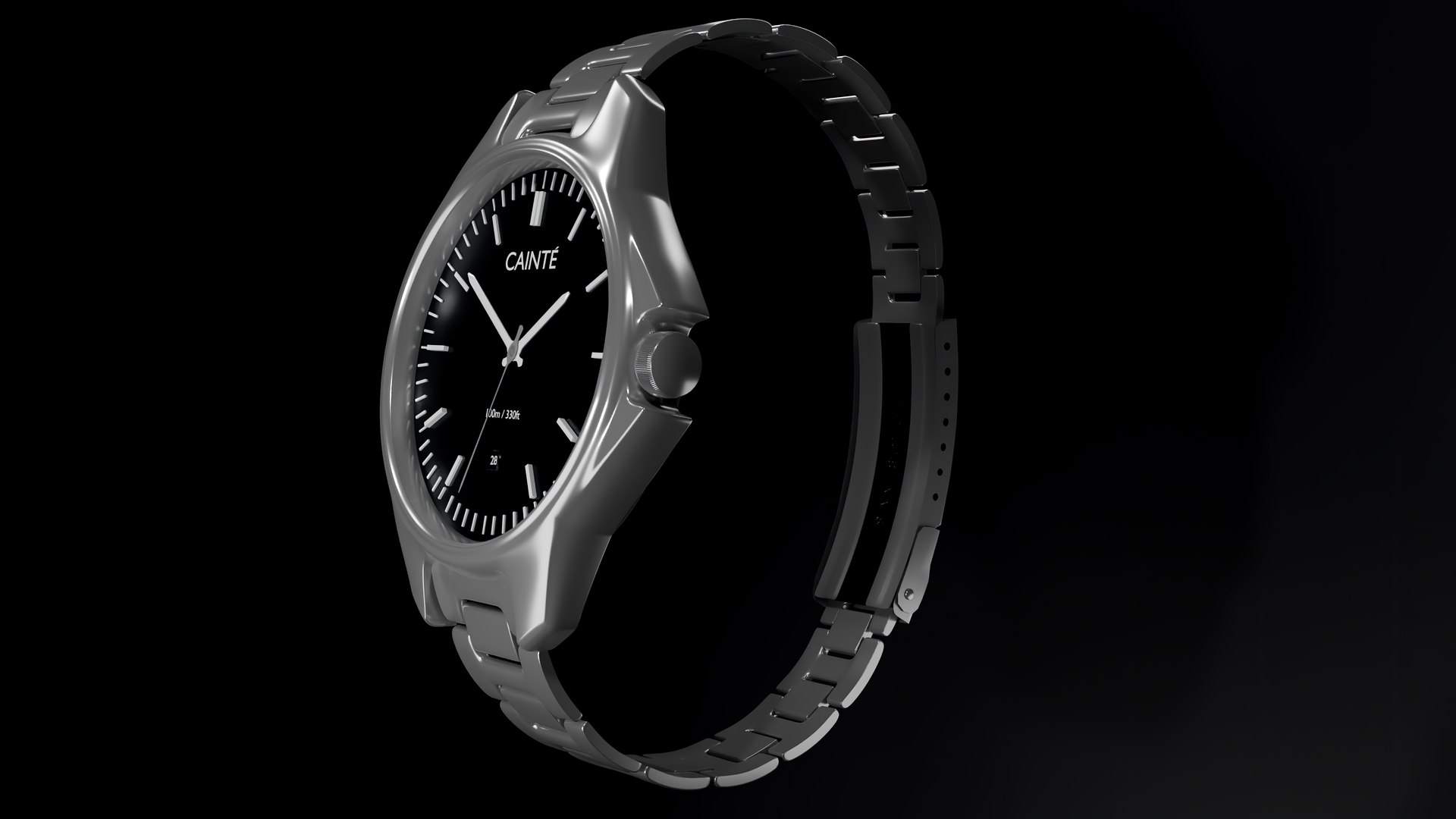 3D Cainte Luxury Watch Model - TurboSquid 2187206