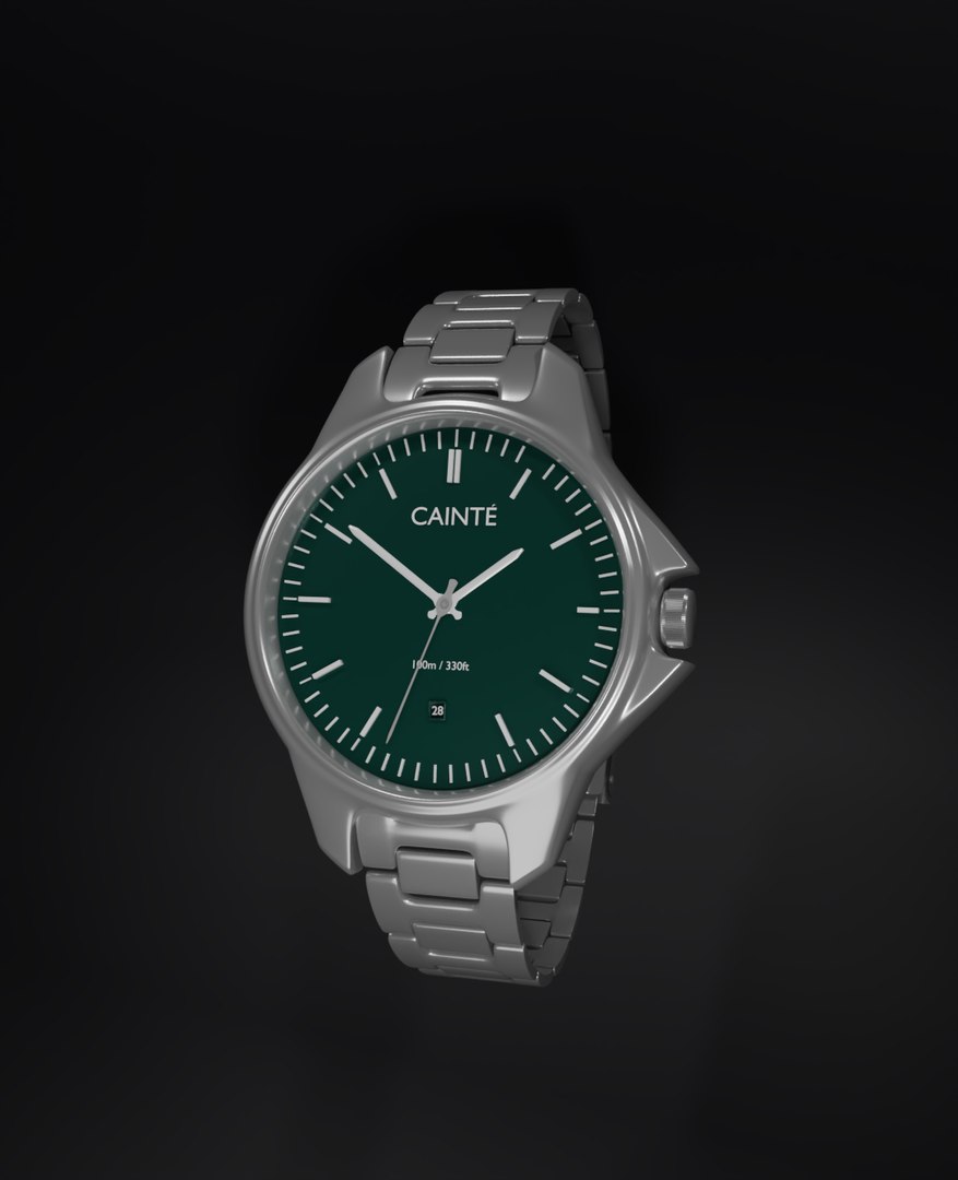 3D Cainte Luxury Watch Model - TurboSquid 2187206