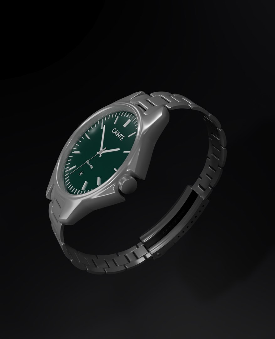 3D Cainte Luxury Watch Model - TurboSquid 2187206