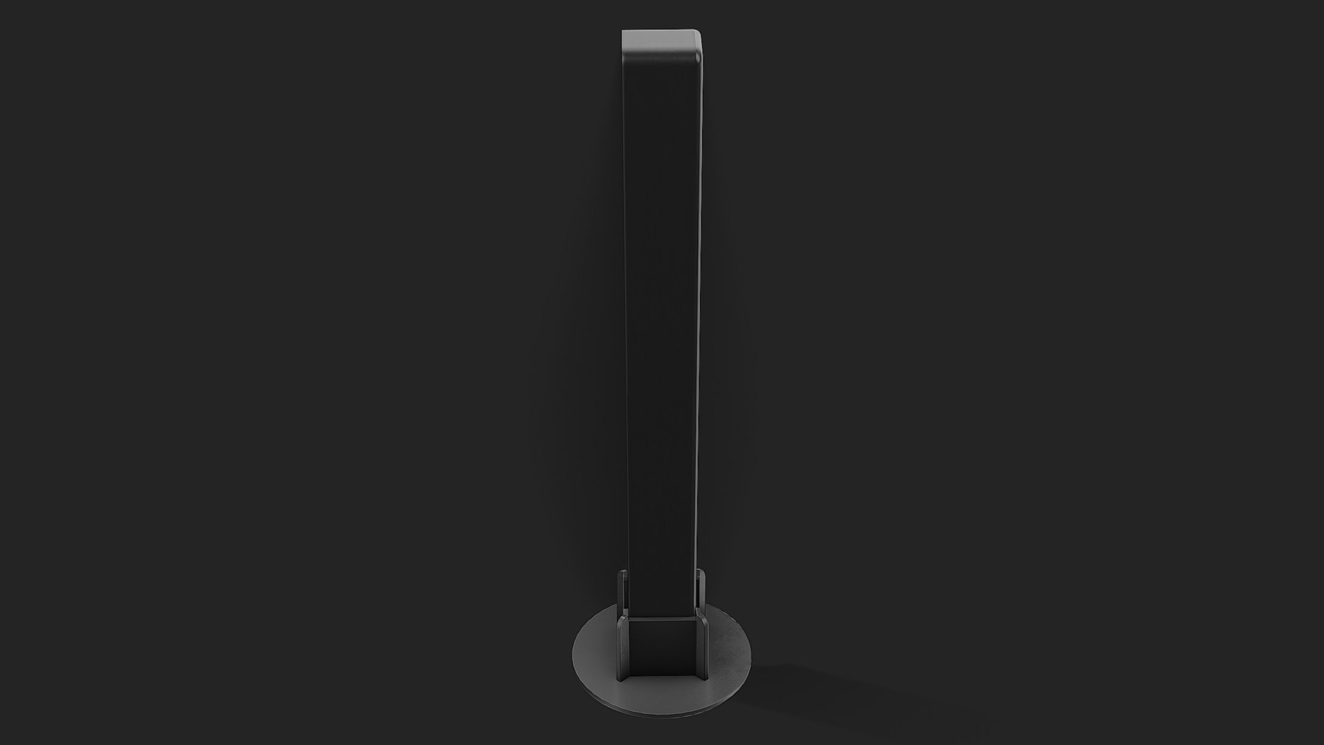 3D Modern Black Lamp Equalizer - TurboSquid 2109723