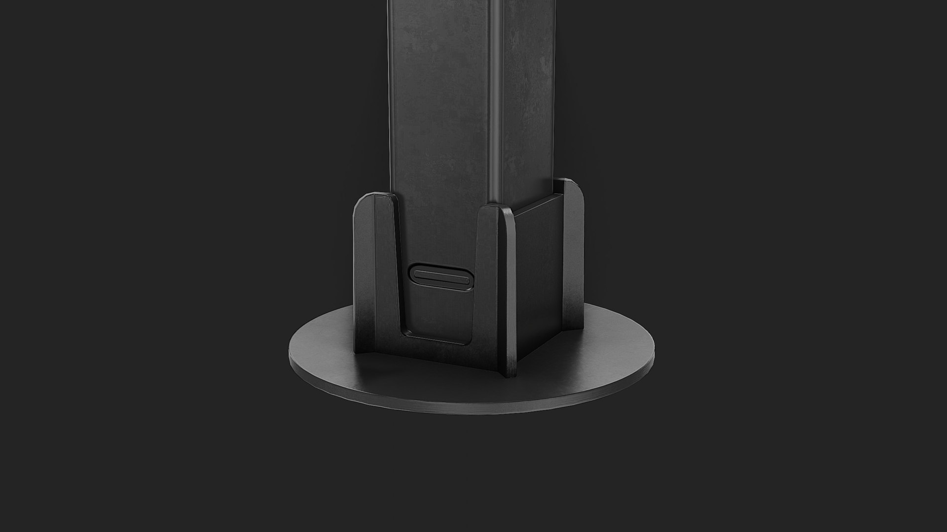 3D Modern Black Lamp Equalizer - TurboSquid 2109723