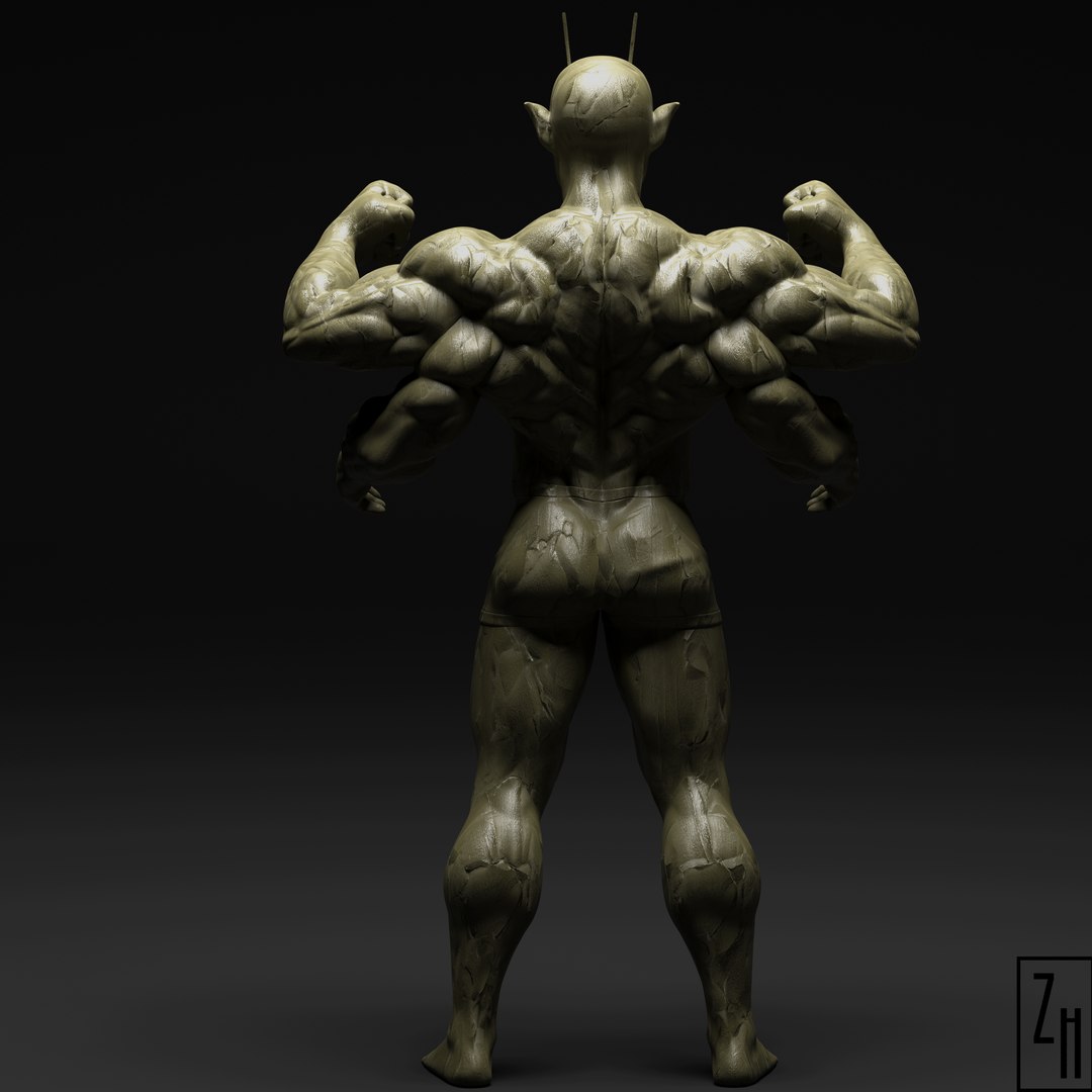3D Four Armed Male - TurboSquid 2167402