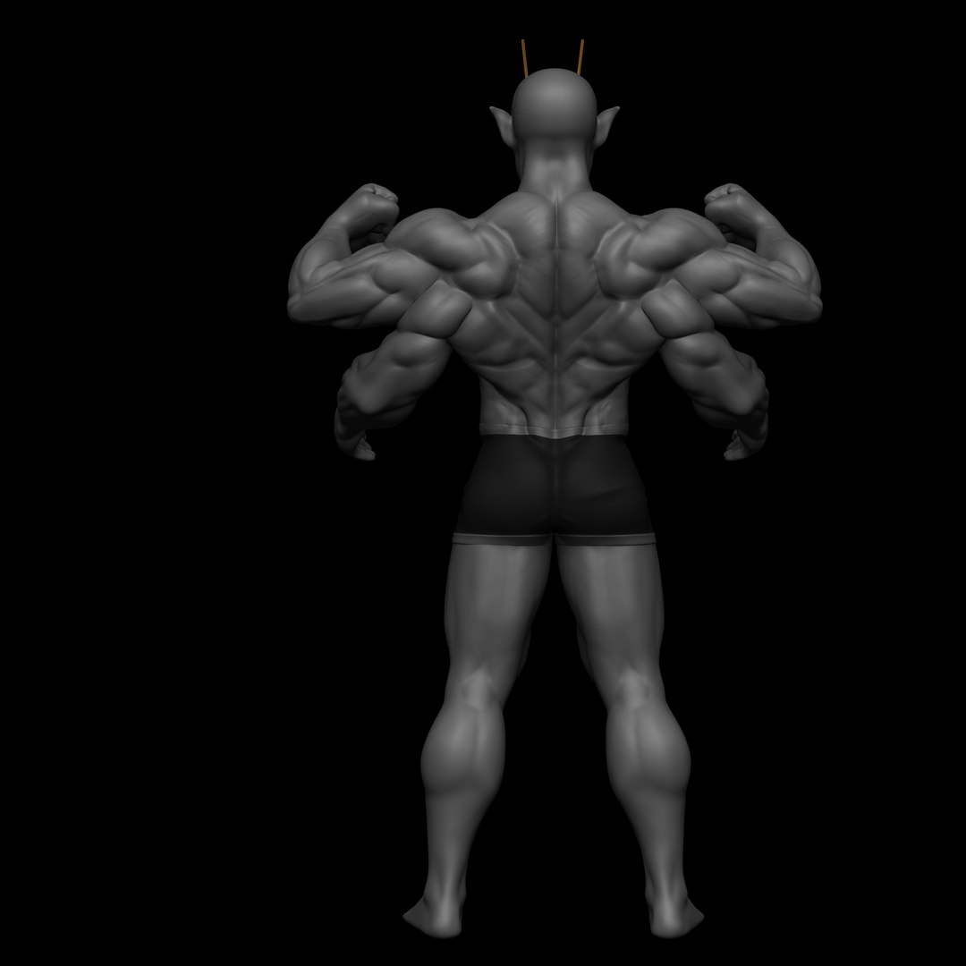 3D Four Armed Male - TurboSquid 2167402