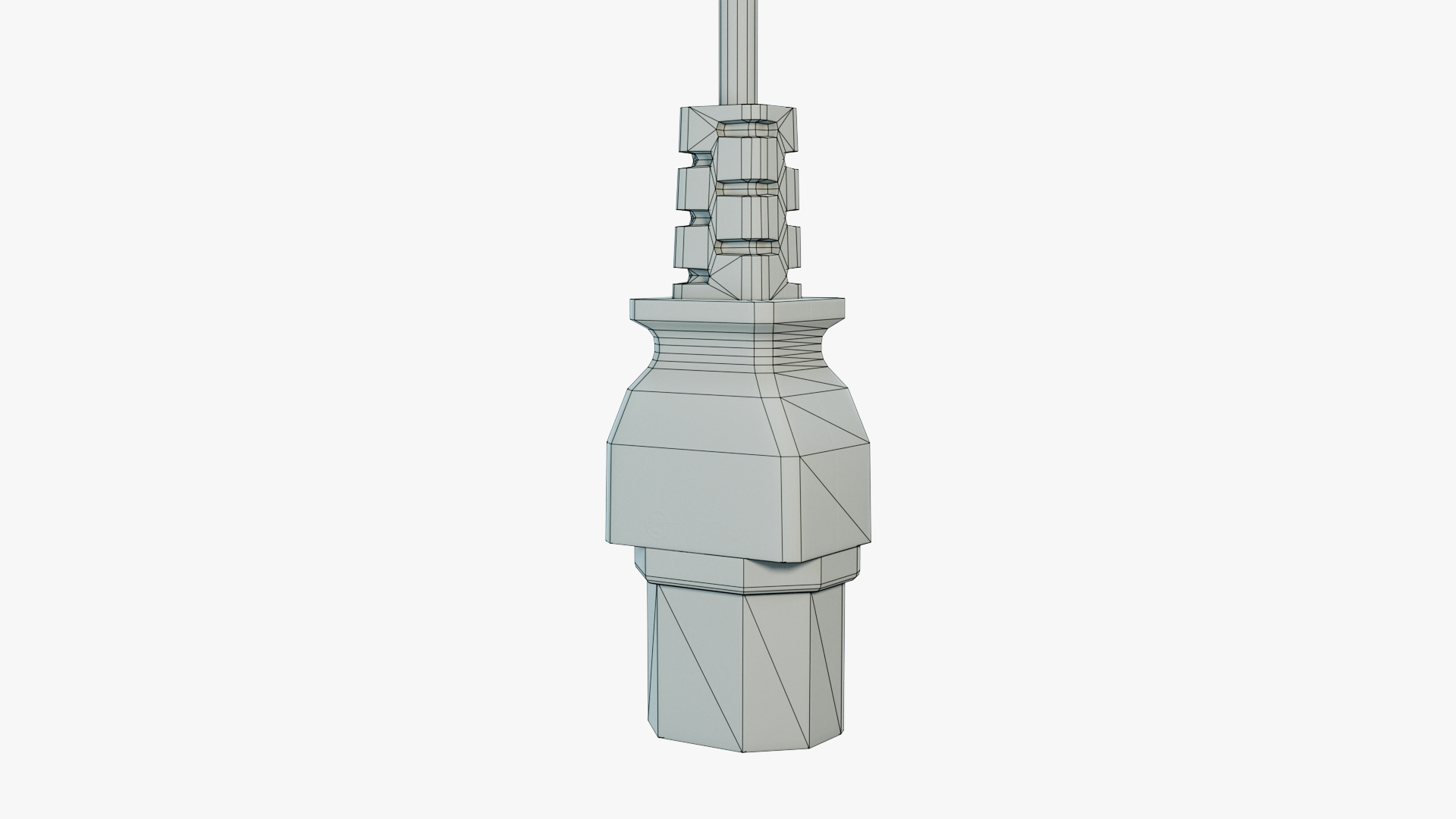 IEC C15 Female Plug 3D Model - TurboSquid 2276529