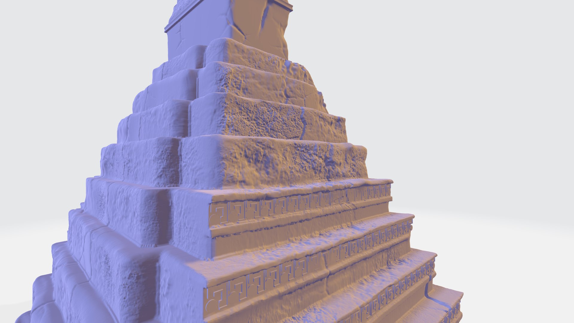 3D Architecture Pyramids Model - TurboSquid 1700124
