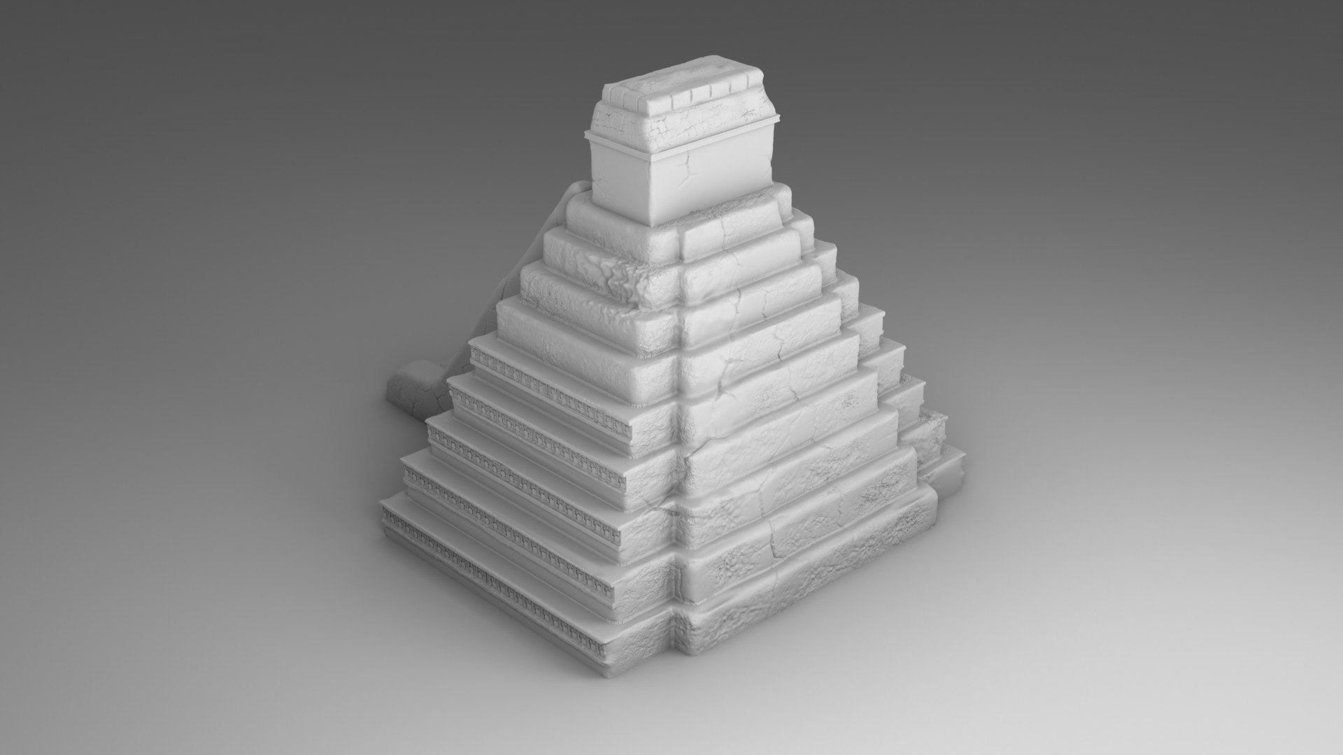 3D Architecture Pyramids Model - TurboSquid 1700124