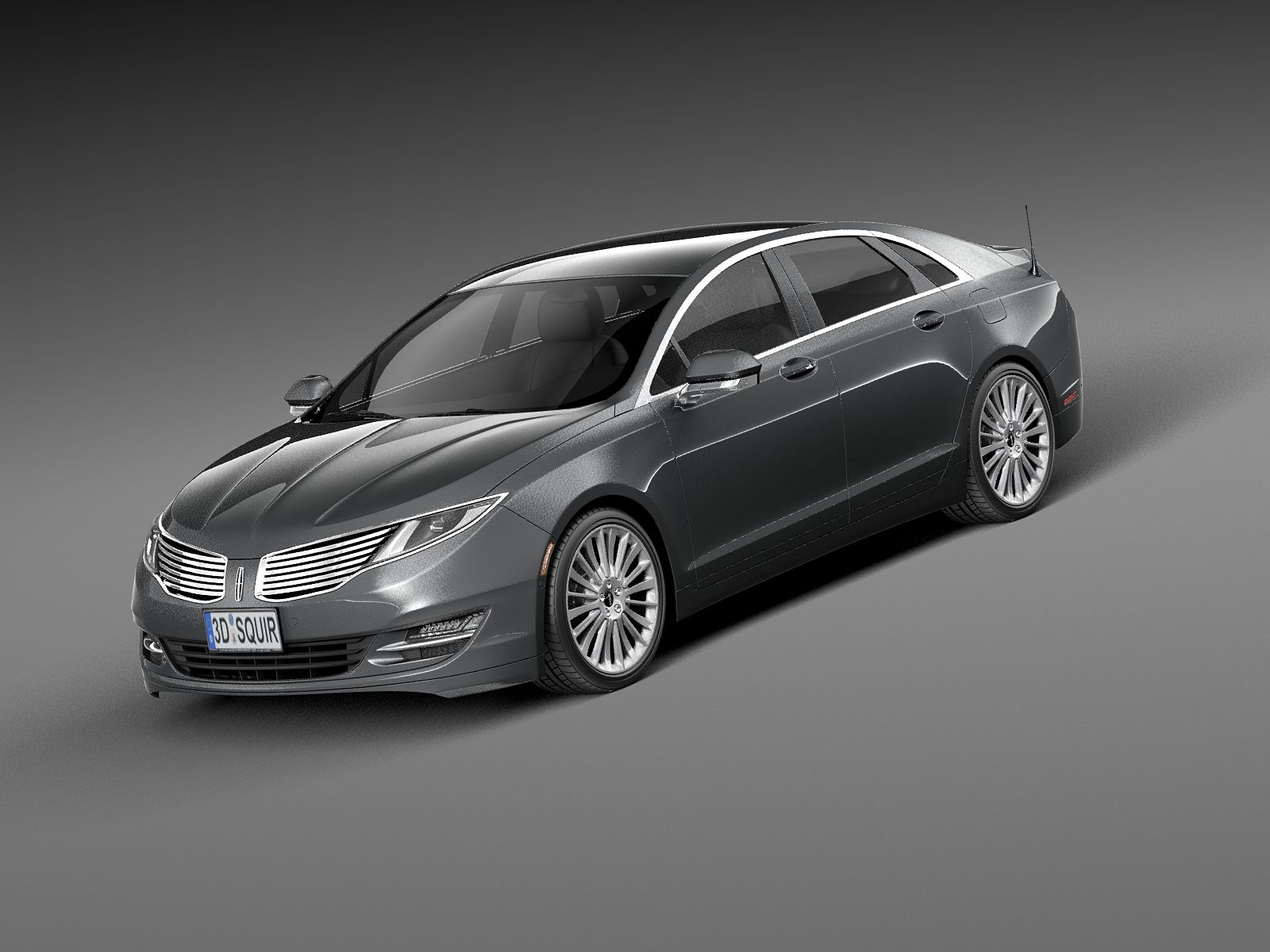 2013 mkz 3d model
