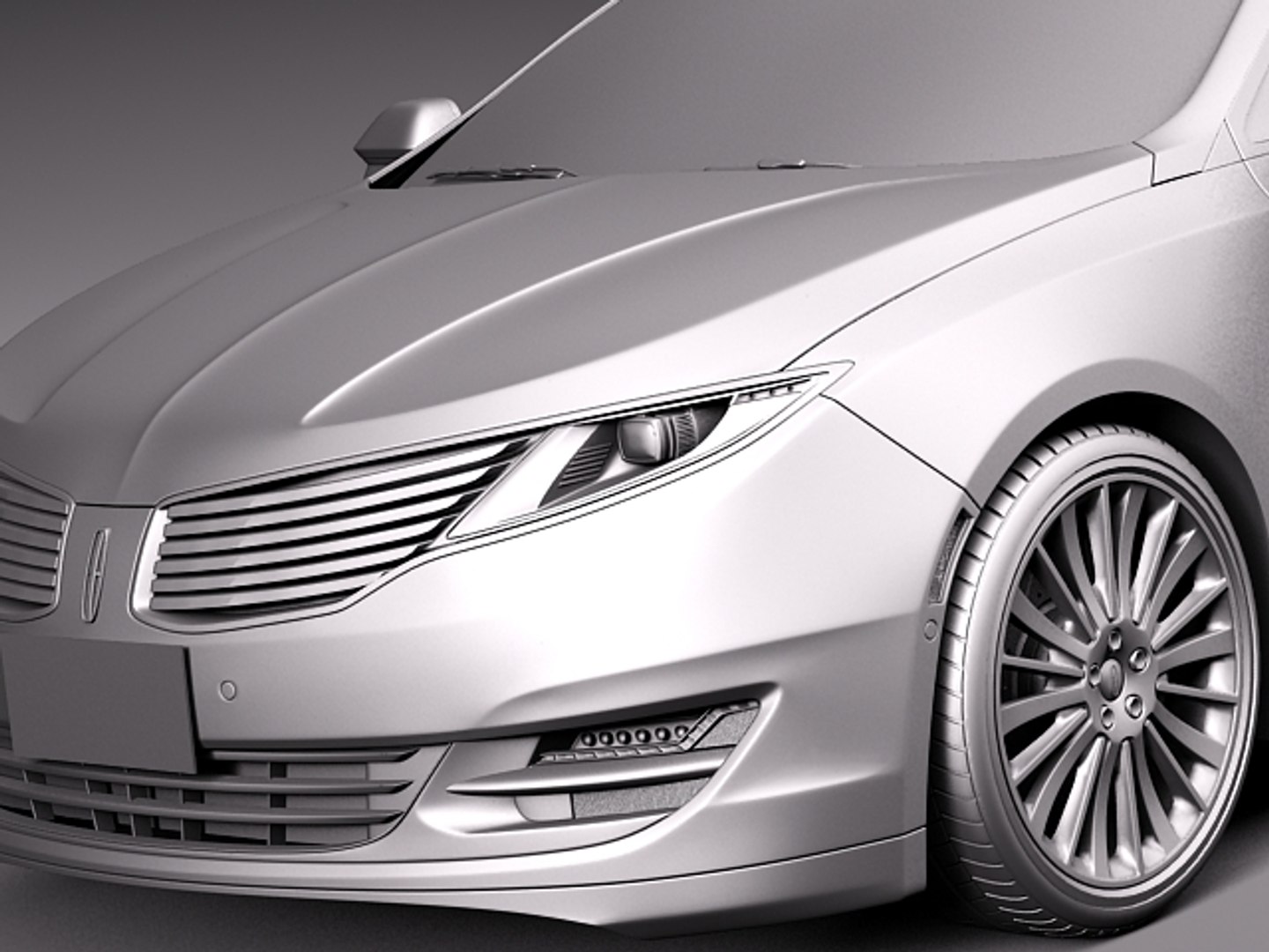 2013 Mkz 3d Model