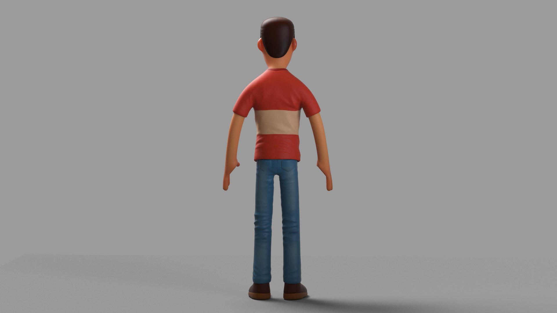 Cartoon Man 3D - TurboSquid 2060456