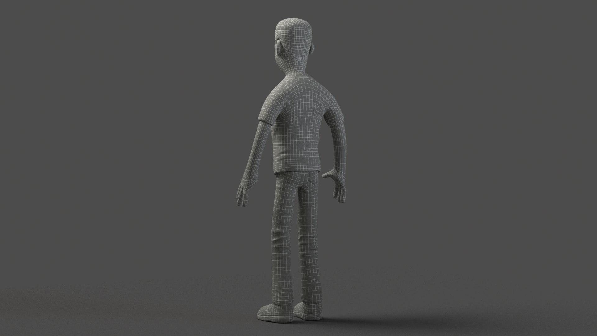 Cartoon Man 3D - TurboSquid 2060456