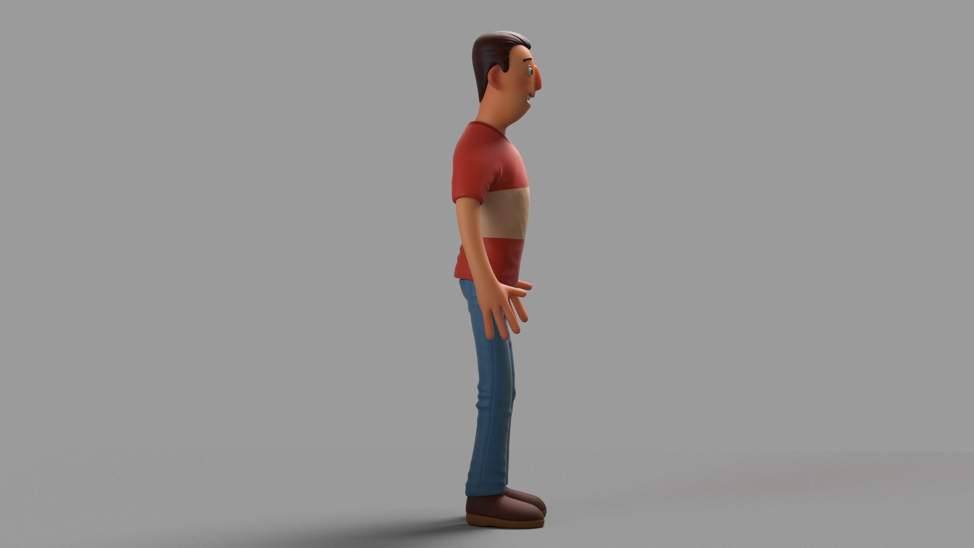 Cartoon Man 3D - TurboSquid 2060456