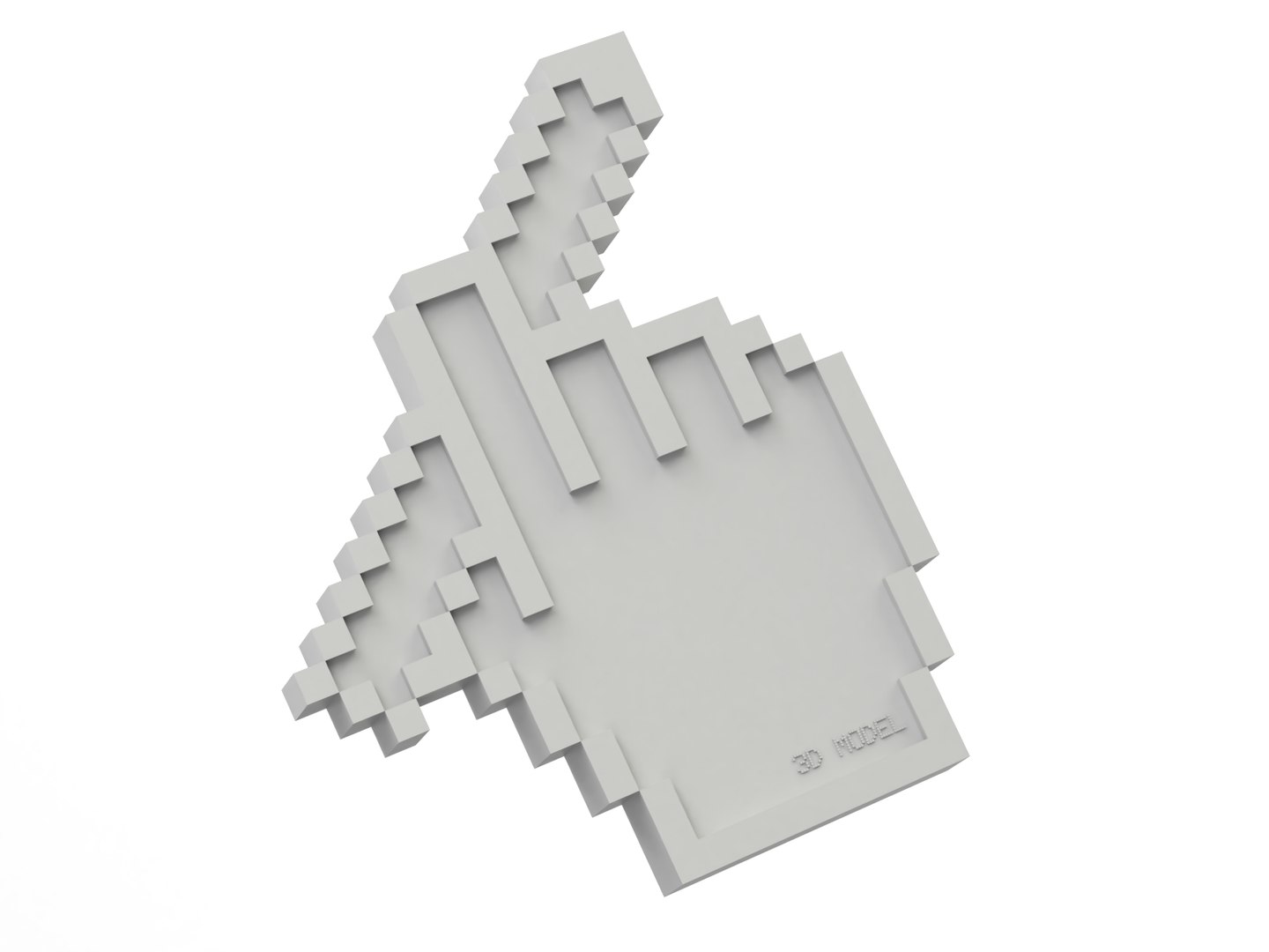Cursor Creative Pencil 3D Model - TurboSquid 1481822